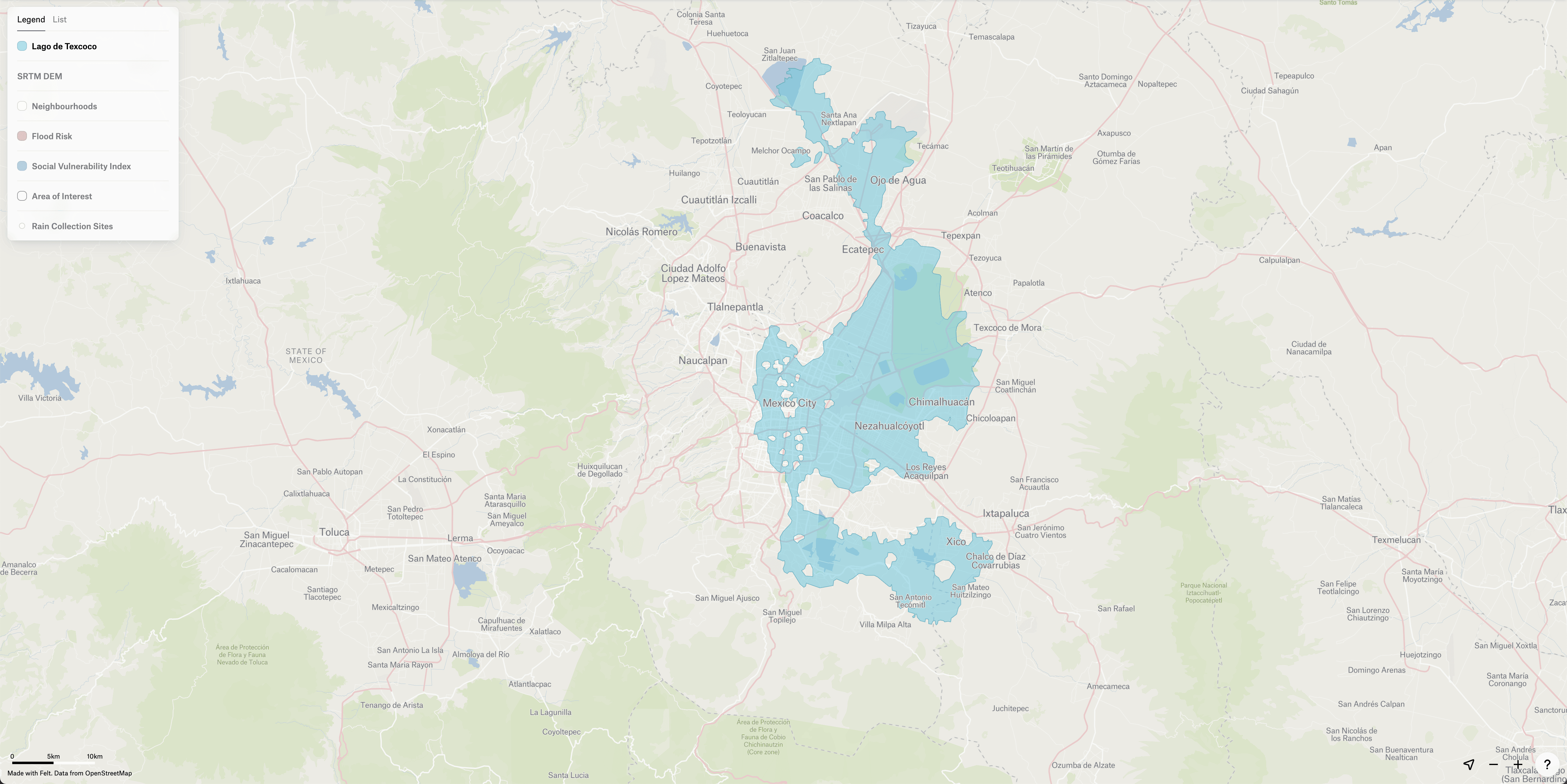 Teaching Spatial Analysis with Felt